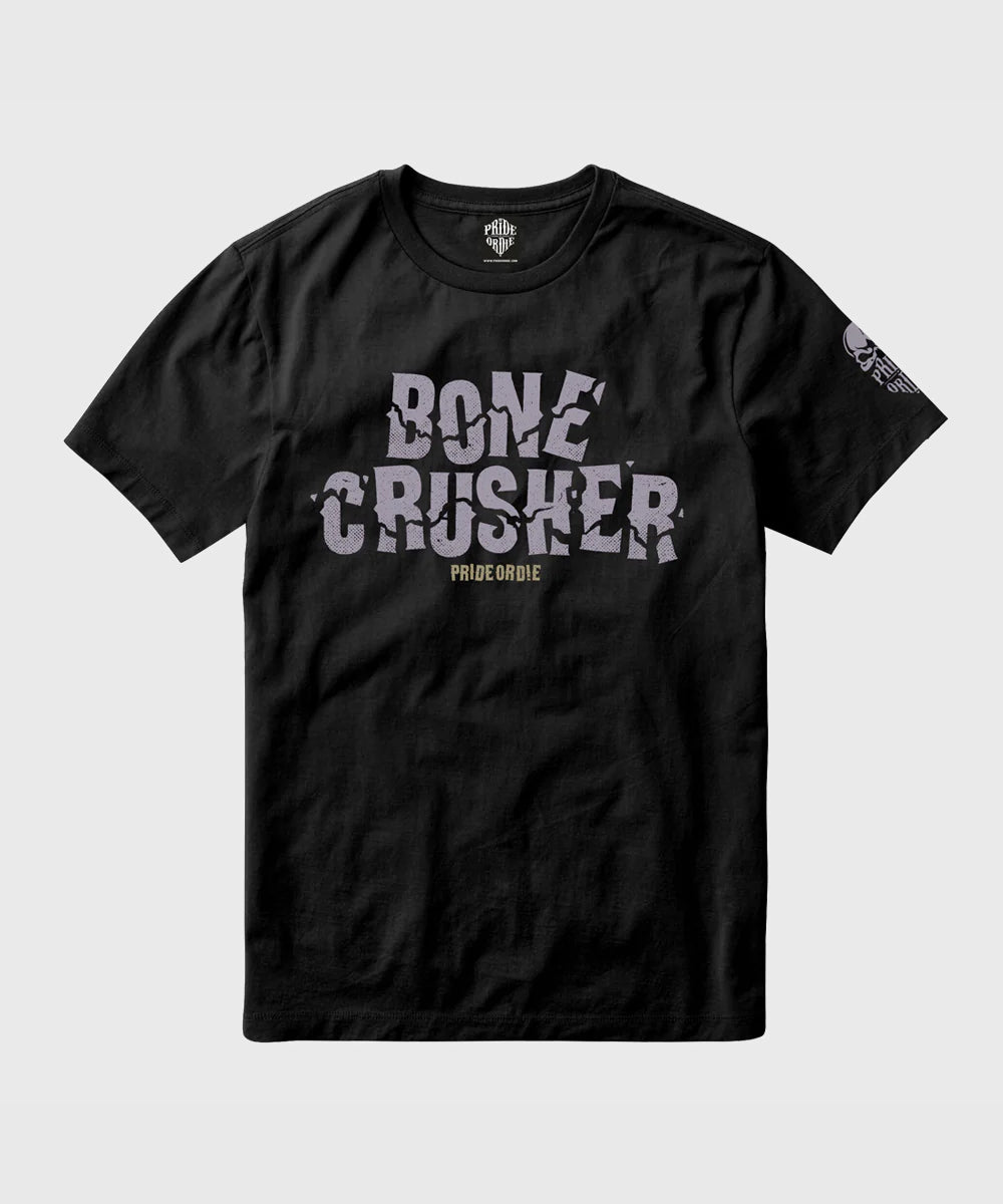 T-Shirt Pride Or Die "Bone Crusher" V.2 - Noir – Dragon Bleu