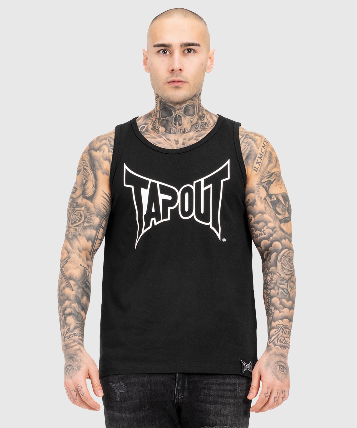 Tapout Tipton Singlet – Schwarz – Dragon Bleu