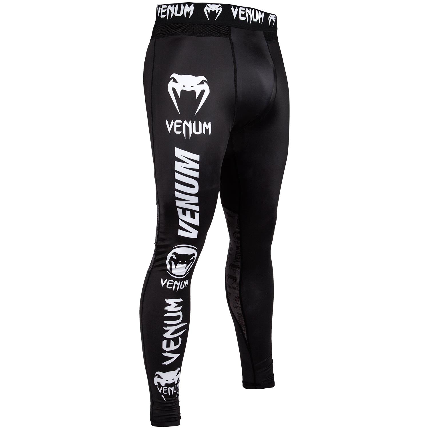 Venum Logos Compression Pants - Black/White – Dragon Bleu