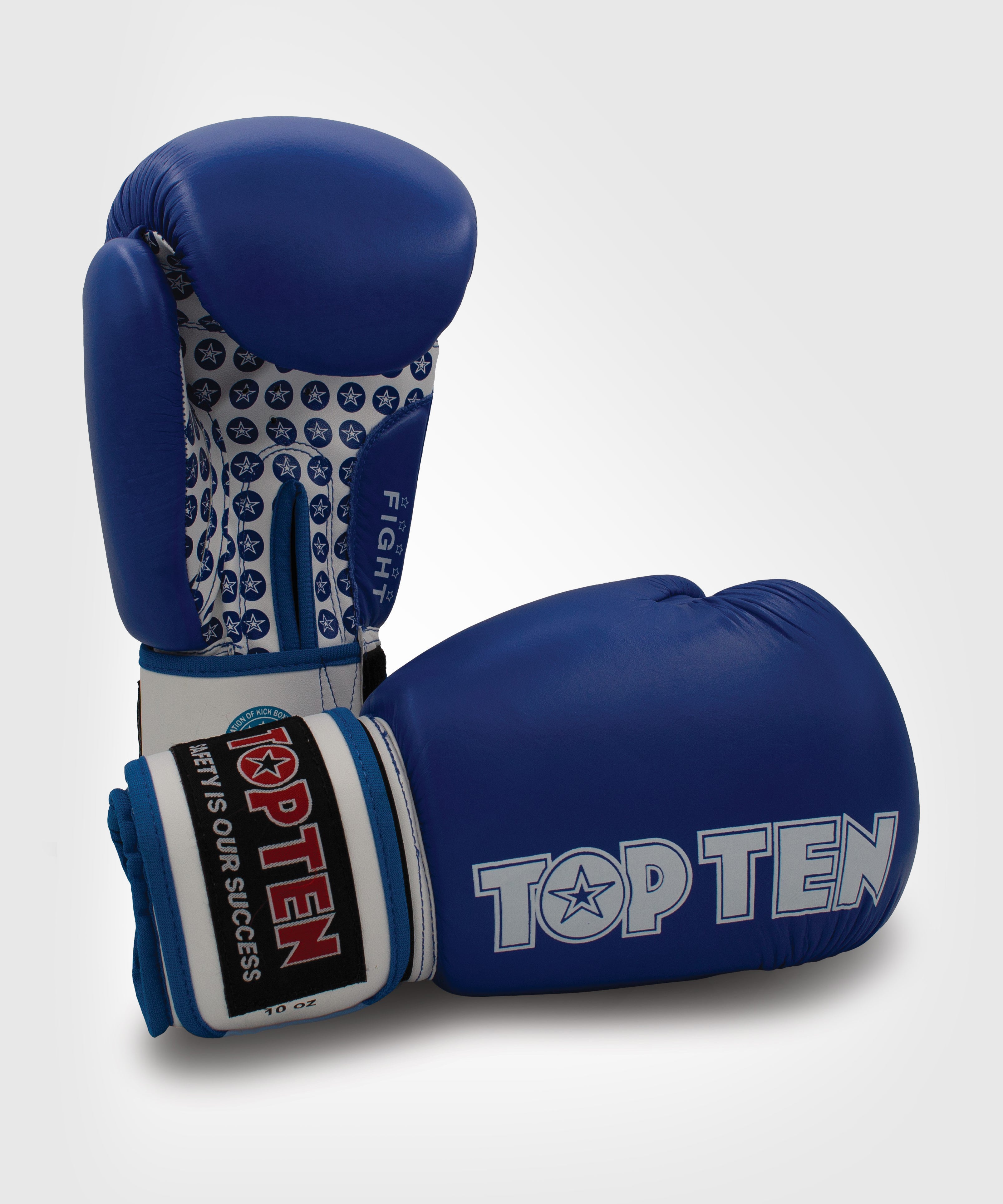 Top Ten Fight Stars Boxing Gloves – Blue – Dragon Bleu