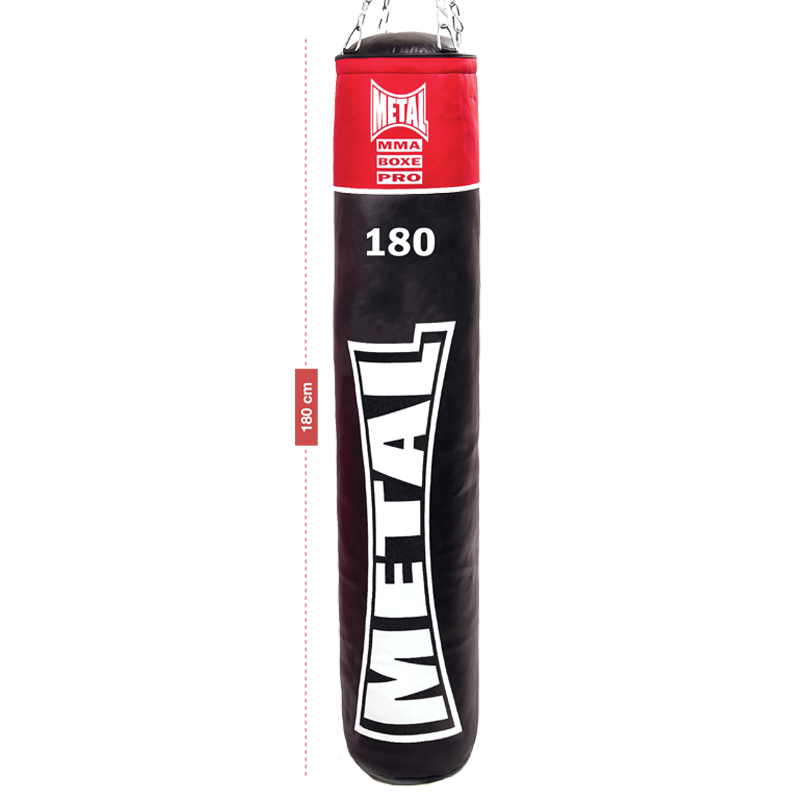 Sac de frappe Plein Metal Boxe PU - 180 cm – Dragon Bleu